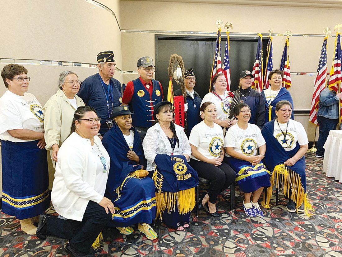 First Native American elected president of state American Legion ...